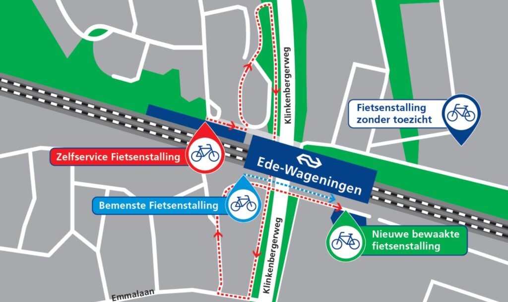 De nieuwe fietsenstalling op het station is open (en dit moet je weten)